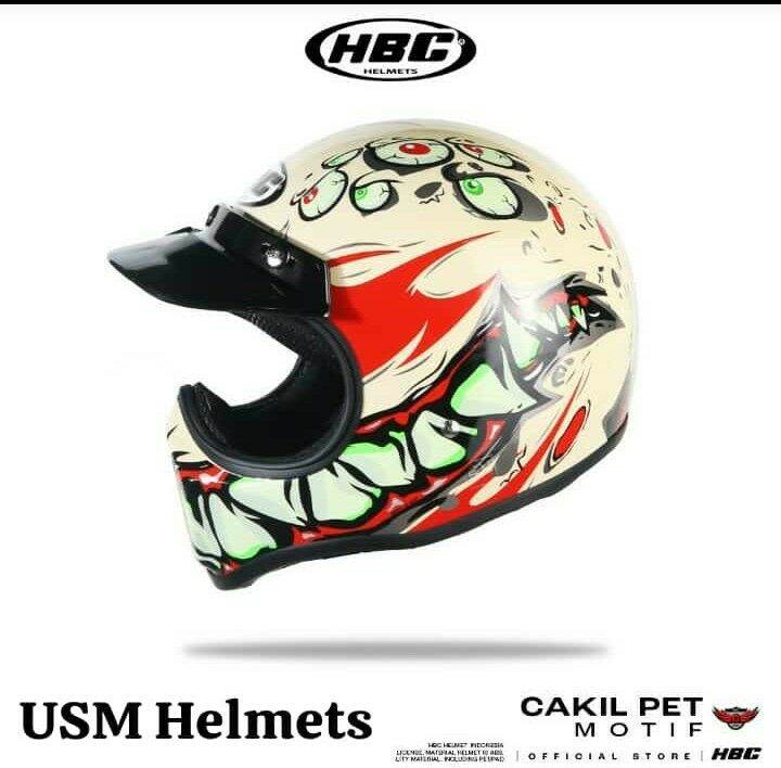 Helm HBC Cakil, Model Jadul yang Clasik | Lazada Indonesia