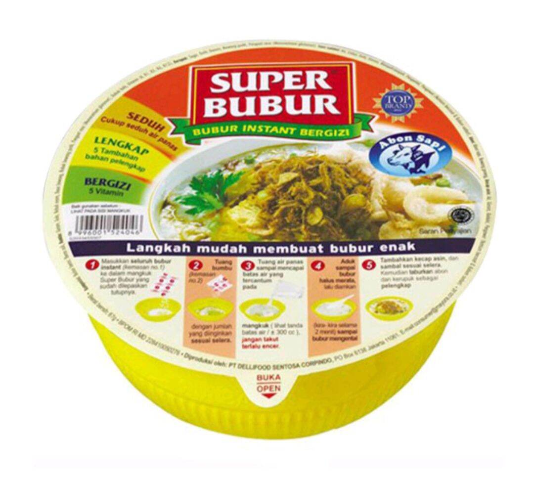 Super bubur instan by mayora | Lazada Indonesia