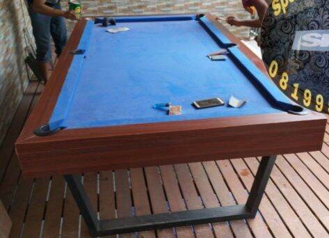 Meja Billiard Biliar Bilyar Pool Table 7ft Bola Tanggung Elegant Modern ...