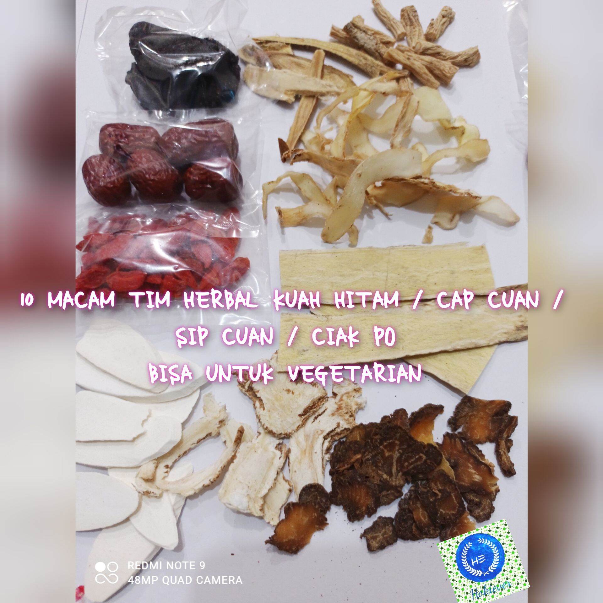 OBAT TIM AYAM 10 MACAM HERBAL KUAH HITAM / SIP CUAN / CAP CUAN / CIAK ...