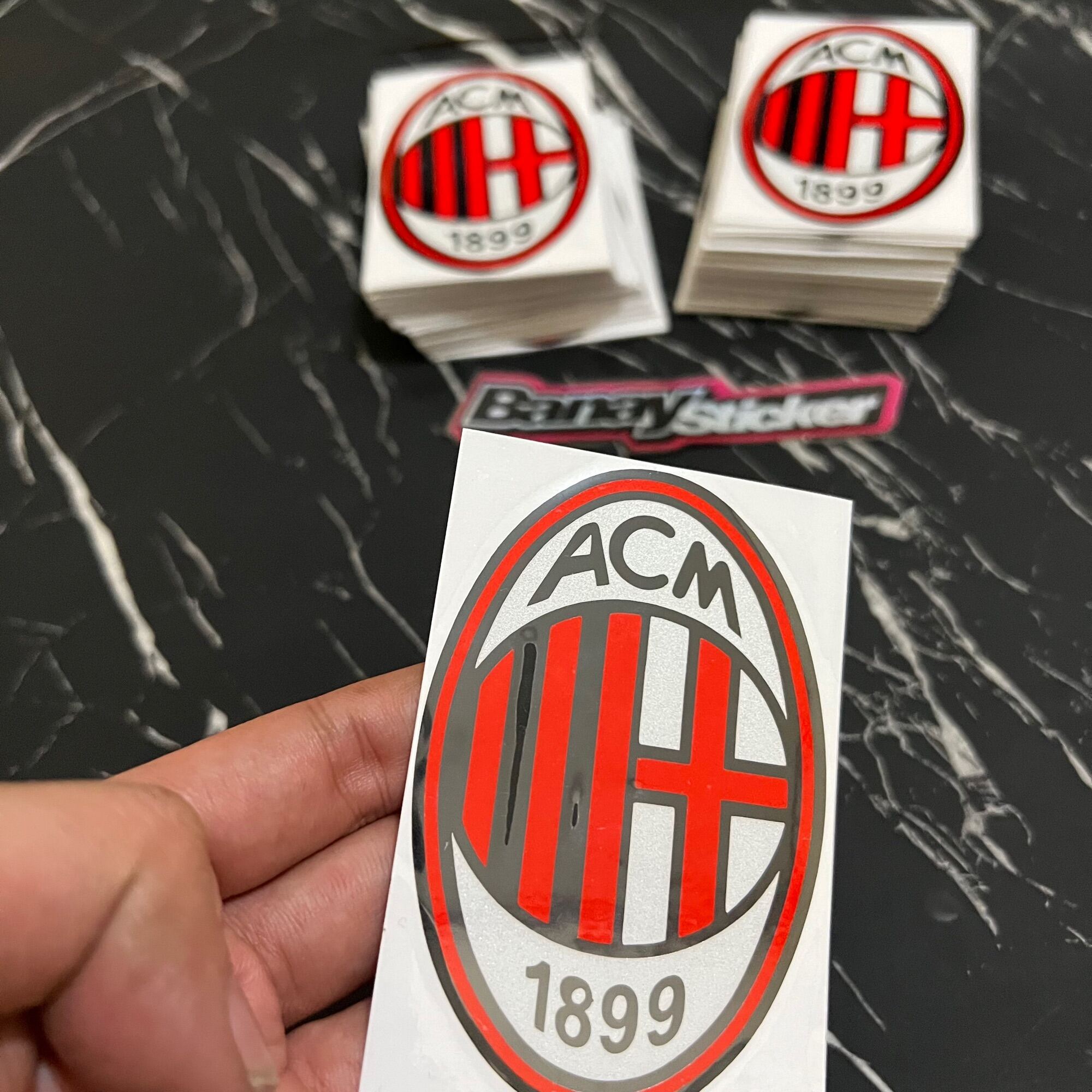 STIKER STICKER AC MILAN CUTTING | Lazada Indonesia
