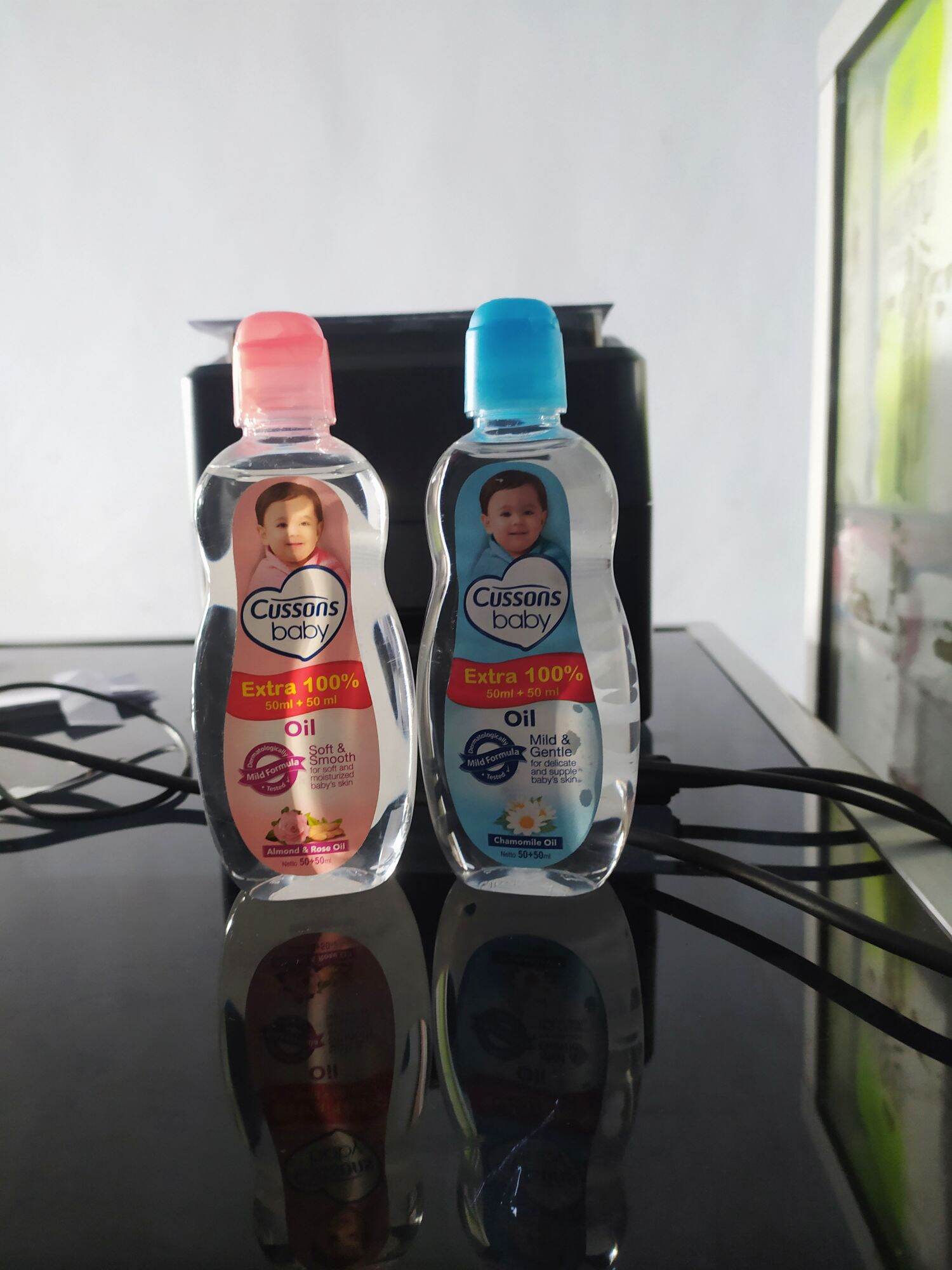 Cussons baby oil 50ml extra 50ml and 100ml extra 100ml | Lazada Indonesia