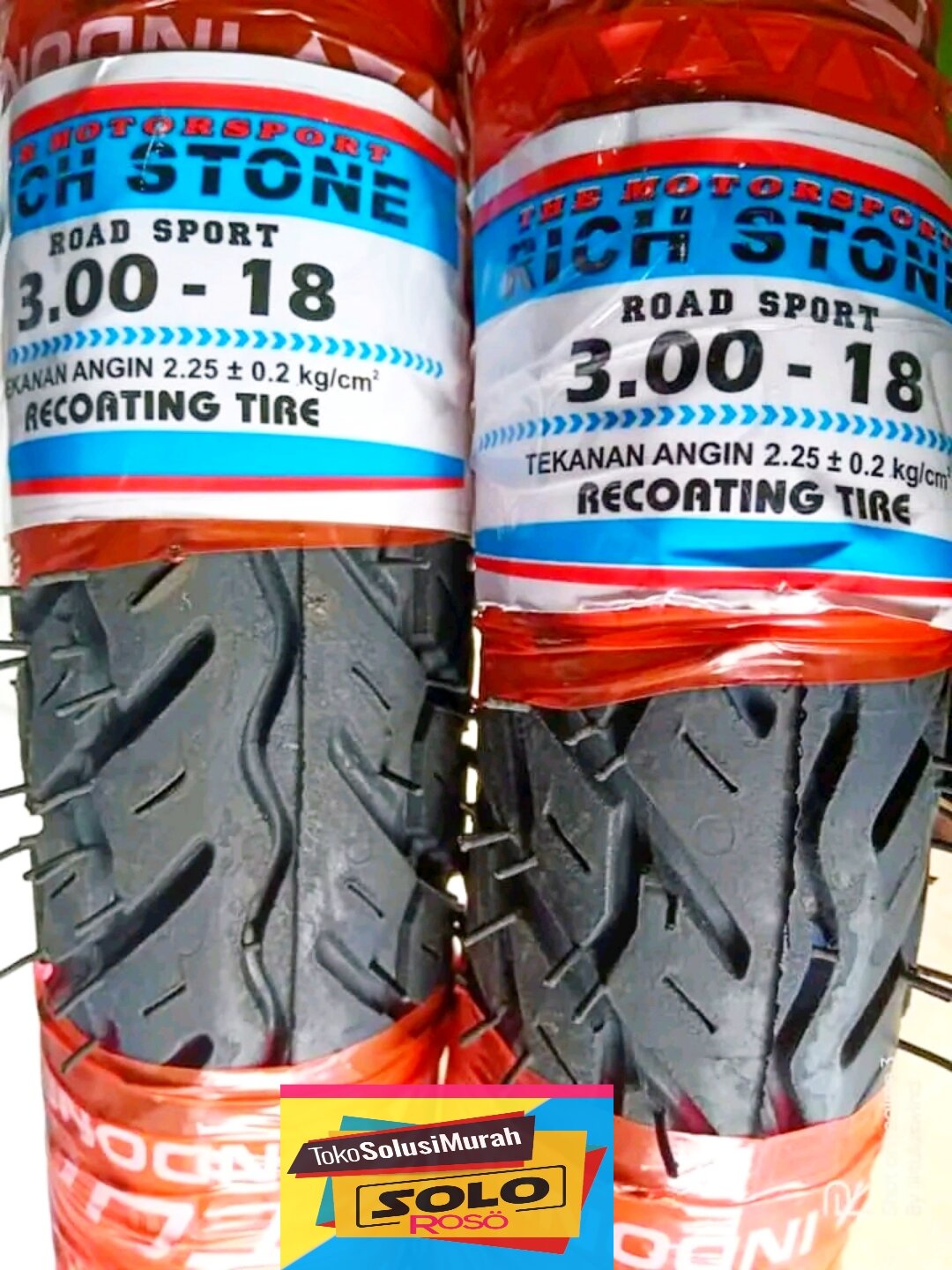 ban motor rich stone 300-18 ban honda megapro rx king tiger scorpio ...