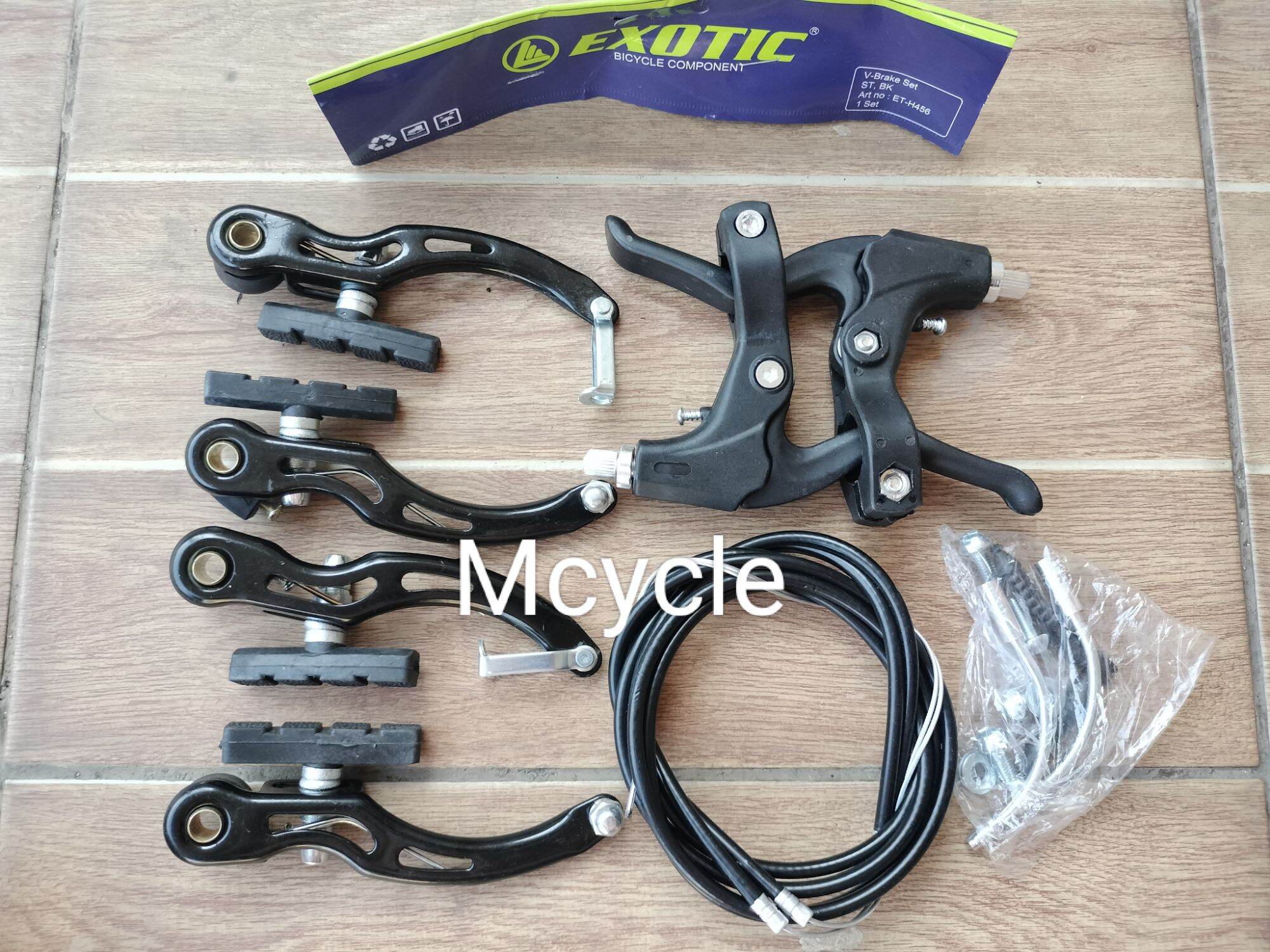 Rem set v-brake sepeda bmx 20 inch/ lipat/ MTB | Lazada Indonesia