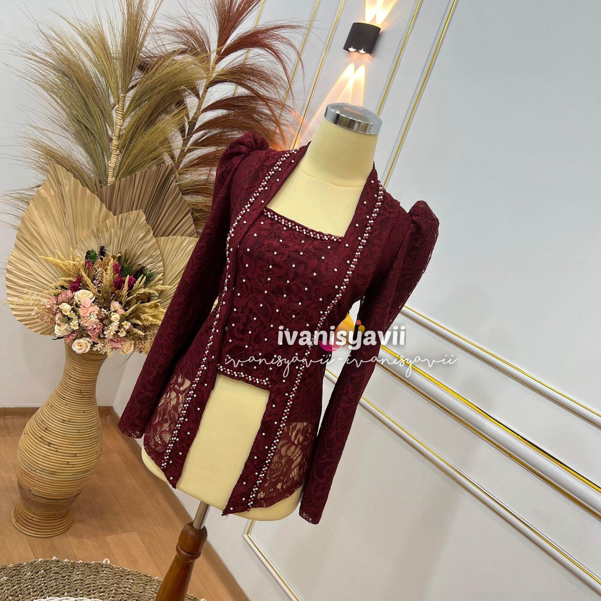 (F) Kebaya Furing | Kebaya Broklat / Kebaya Modern / Kebaya Wisuda ...