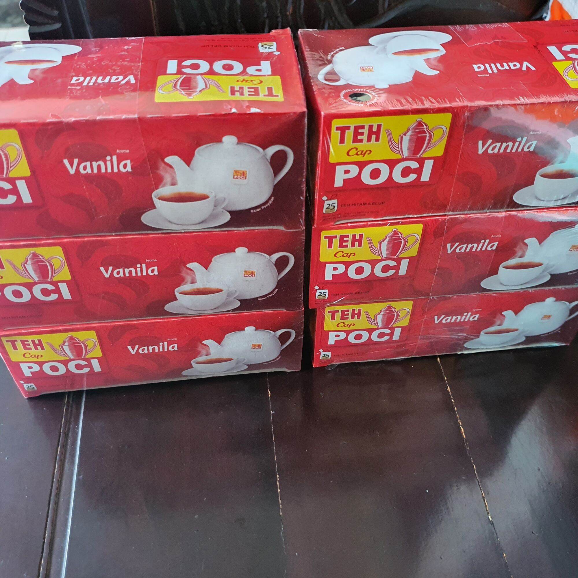 TEH POCI HEMAT 2 GRATIS 1 RASA VANILLA 25x2 | Lazada Indonesia