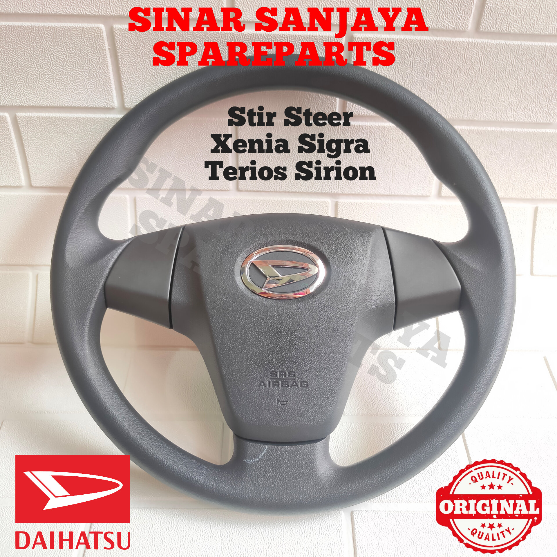 Stir Steer Daihatsu Xenia Sigra Terios Sirion Original Quality | Lazada ...