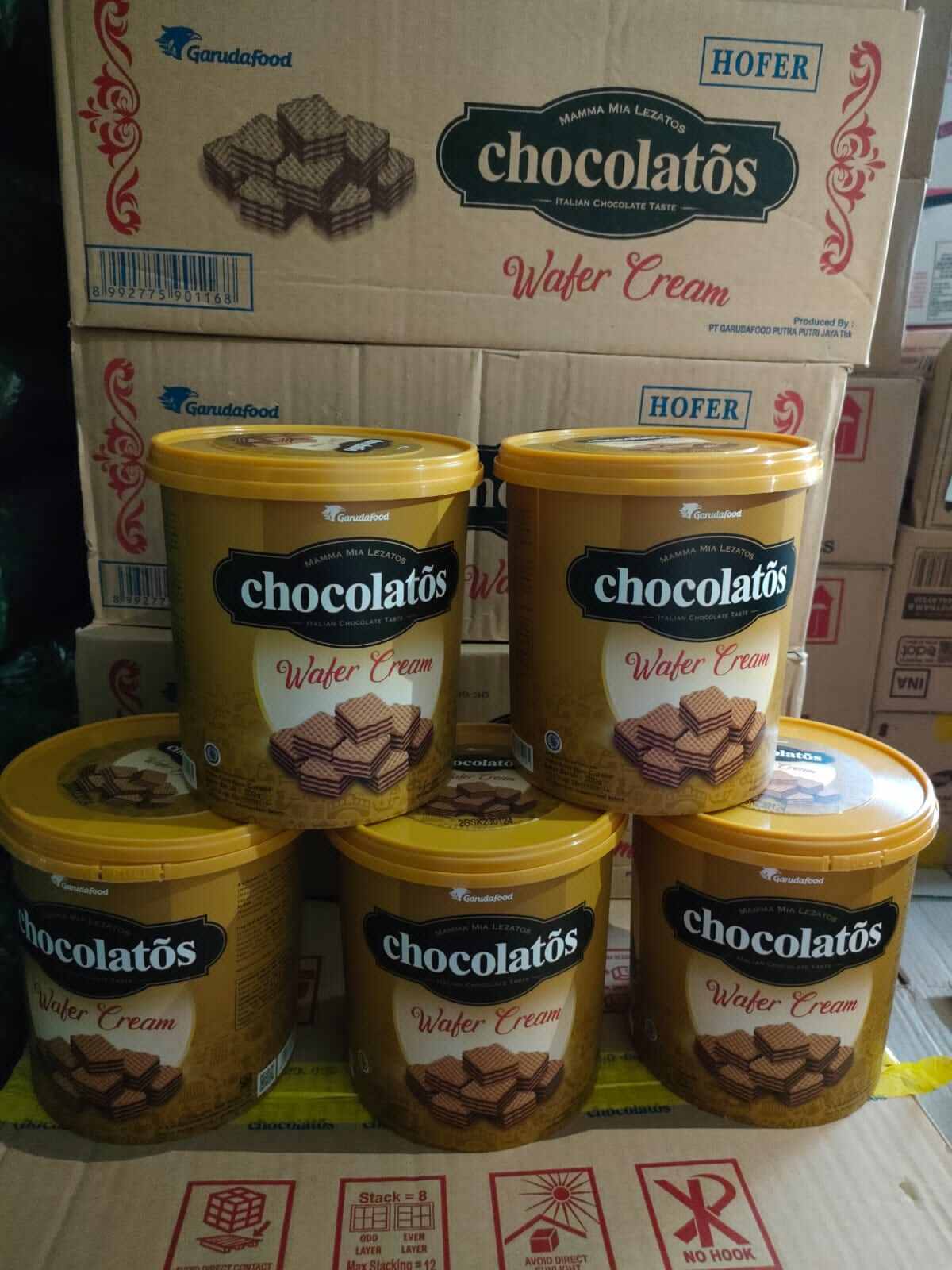 cocolatos wafer jajan lebaran kemasan ember | Lazada Indonesia