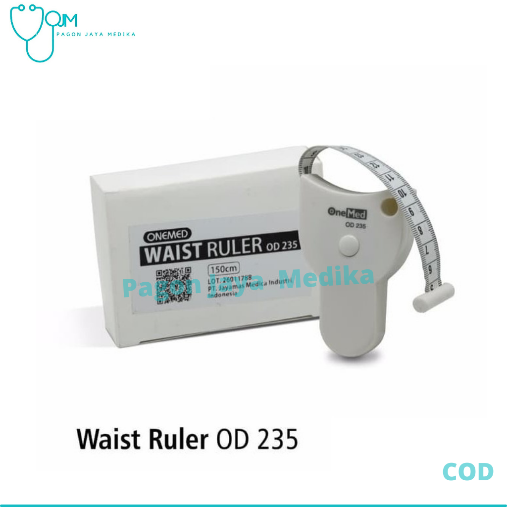 Waist Ruler OD 235 Alat ukur Lingkar pinggang lengan dada perut ...