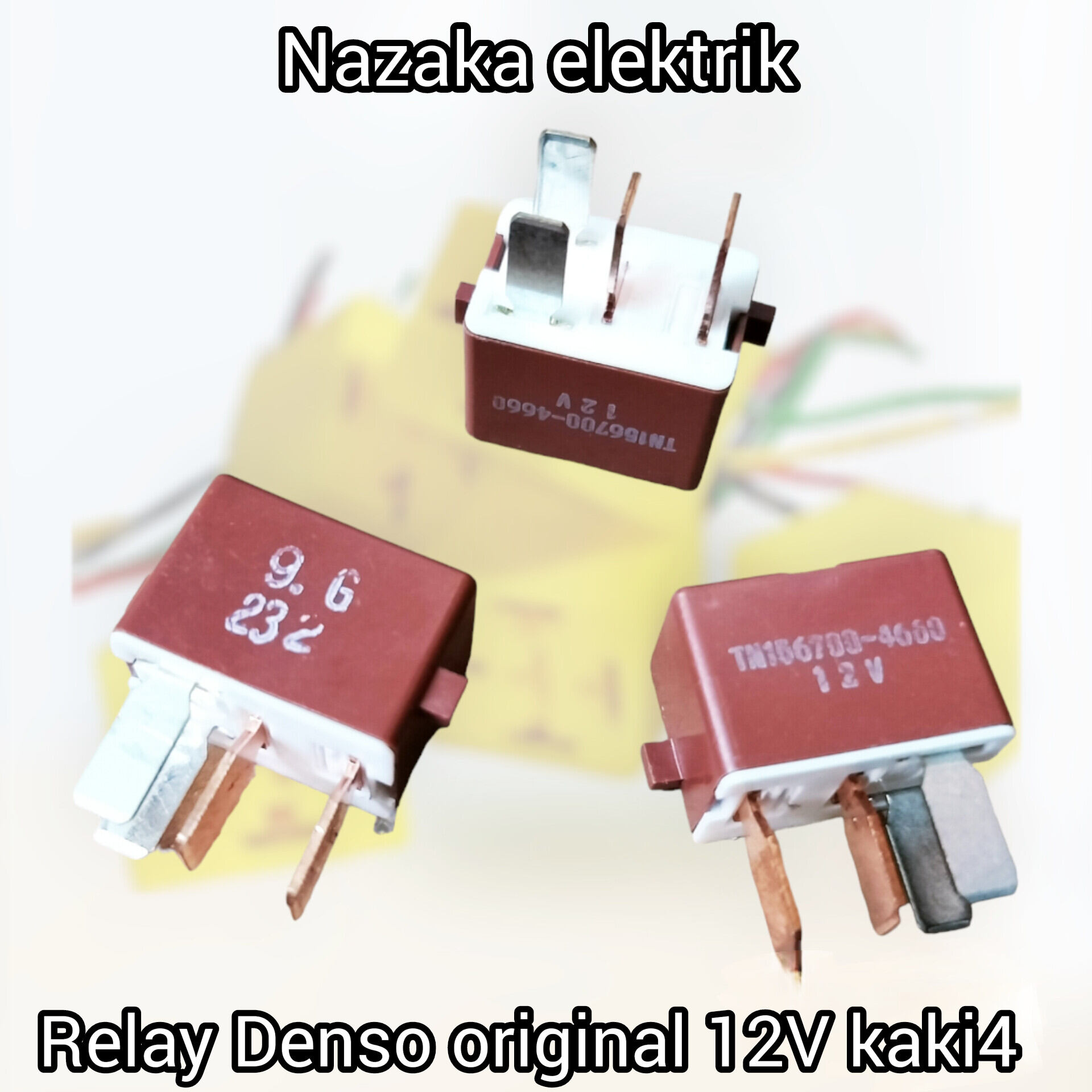 Relay Denso 12V kaki4 original ( coklat ) | Lazada Indonesia