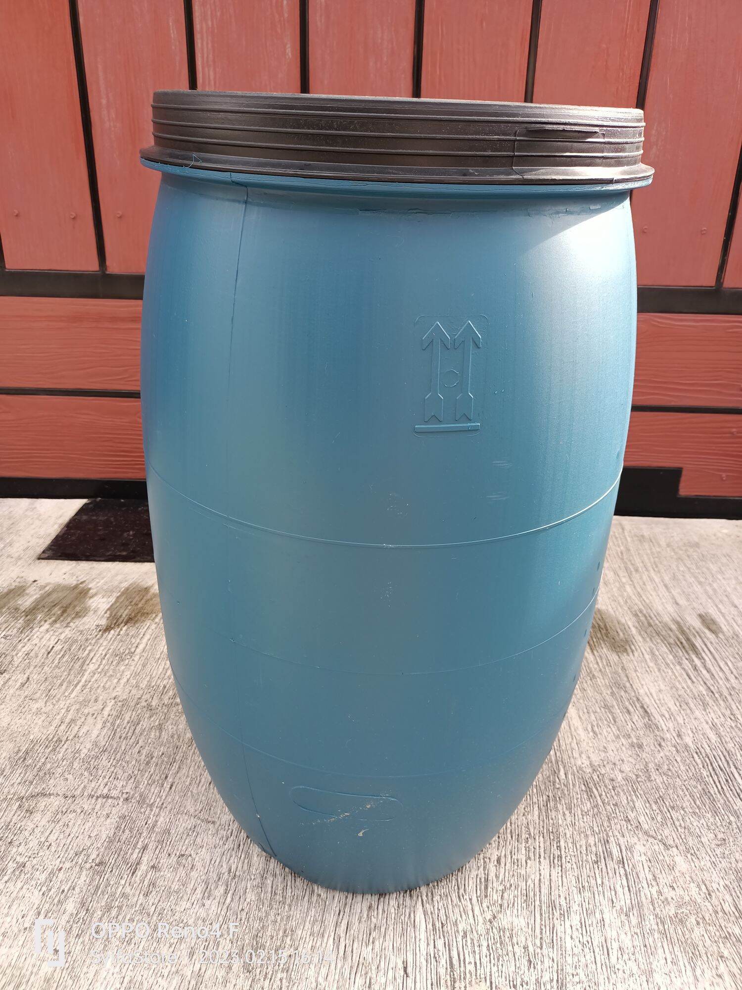 Tong sampah/Drum Biru ukuran 120Liter | Lazada Indonesia