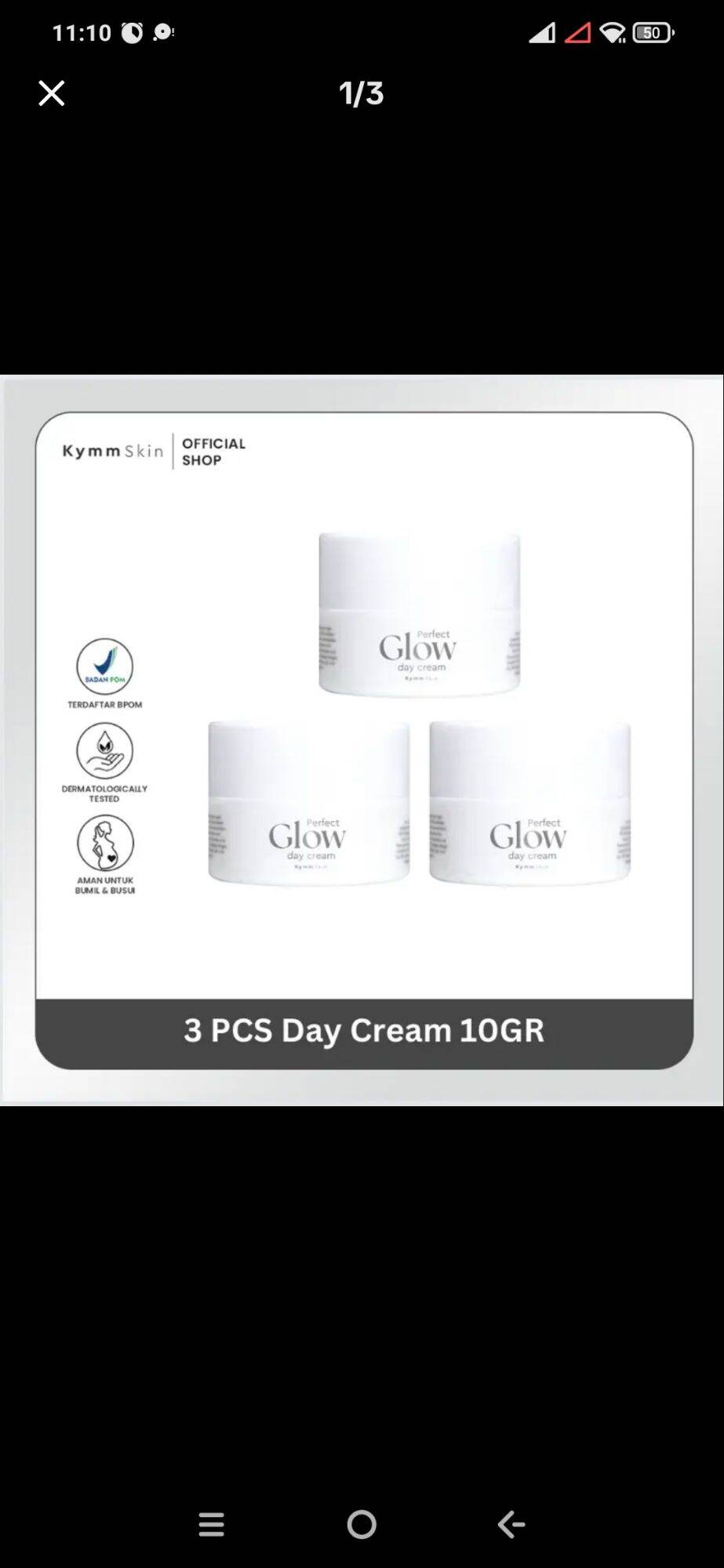 PAKET 3PC DAY CREAM KYMM SKIN | Lazada Indonesia