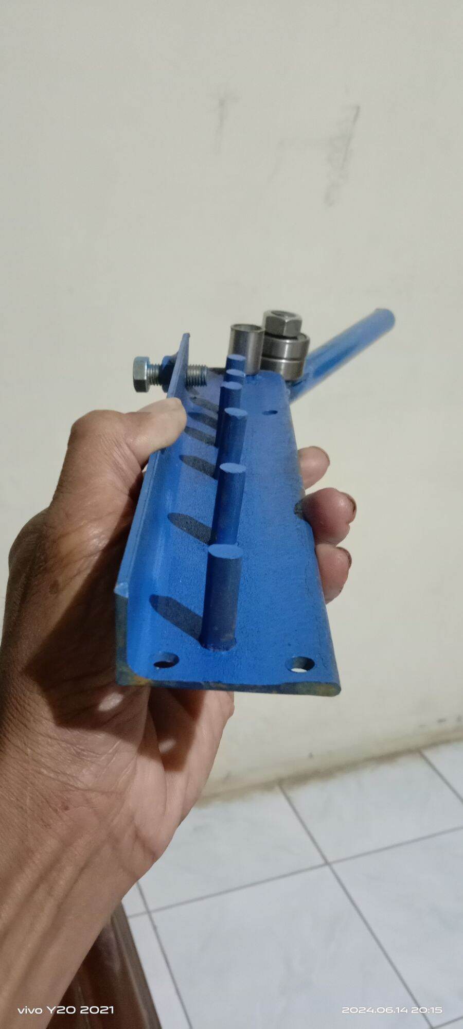 LARIS..Alat bending besi 4mm,6mm,8mm,10mm untuk membuat kolom besi ...