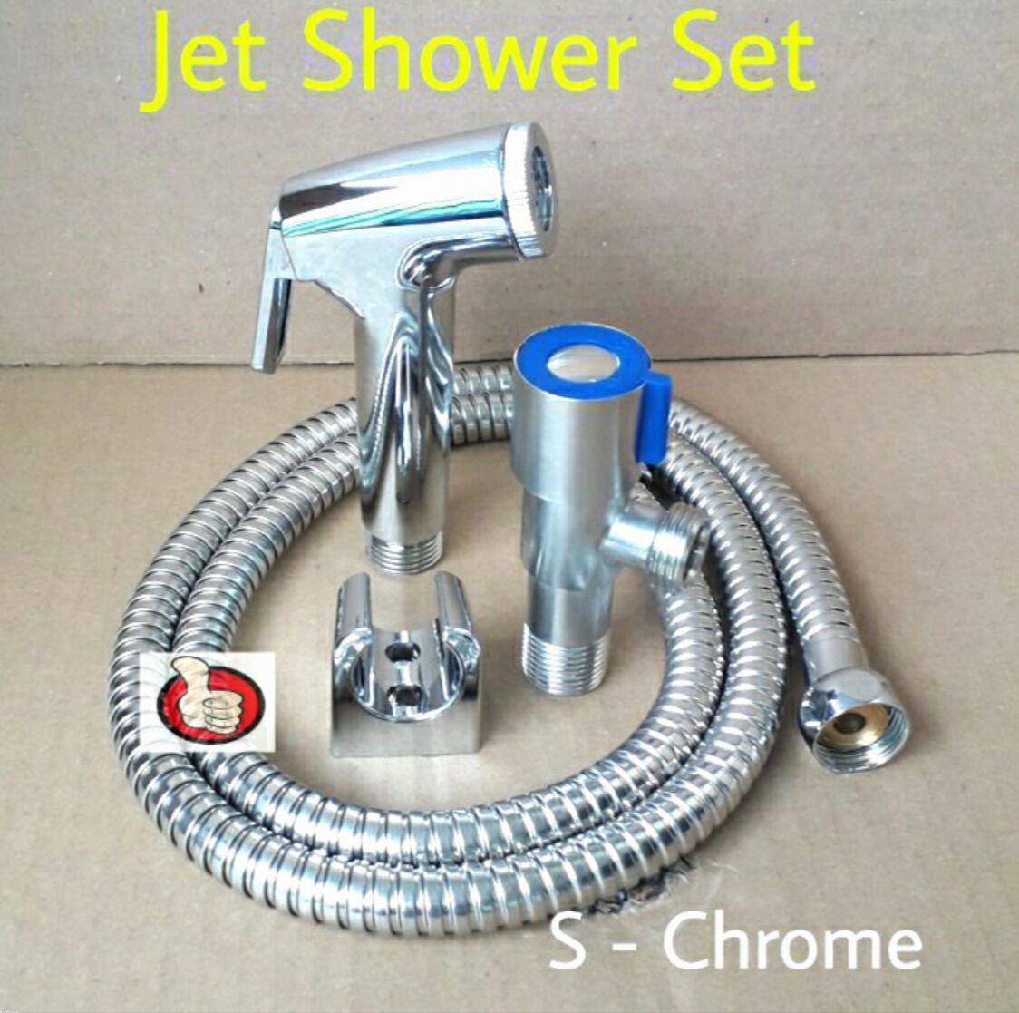 Paket Hemat Shower Toilet Stainless + stop Kran closed 1/2 inc sus 304 ...