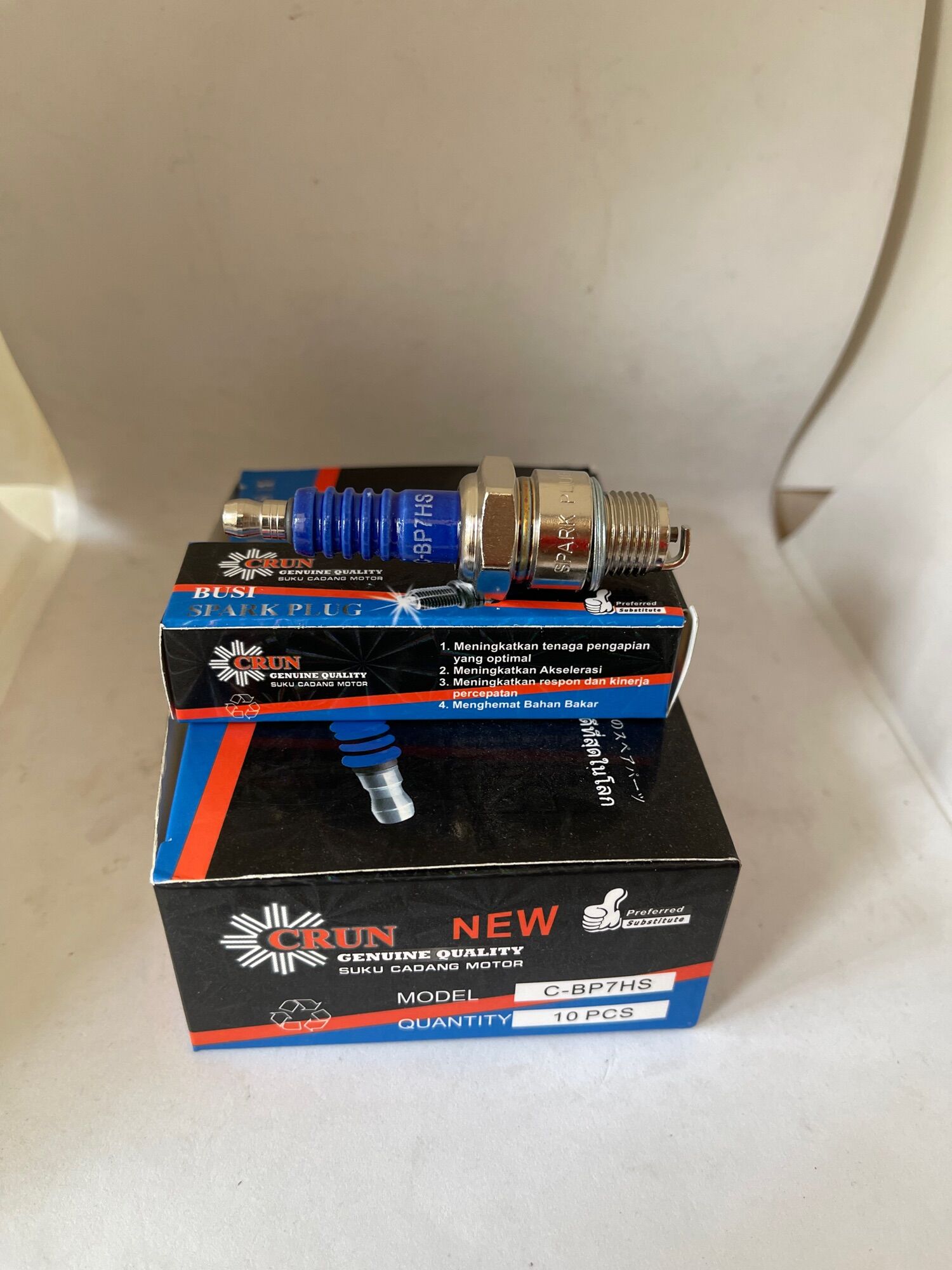 BUSI BP7HS MOTOR 2 TAK DRAT PENDEK FIZR KING VESPA SATRIA L2S CRUN ...