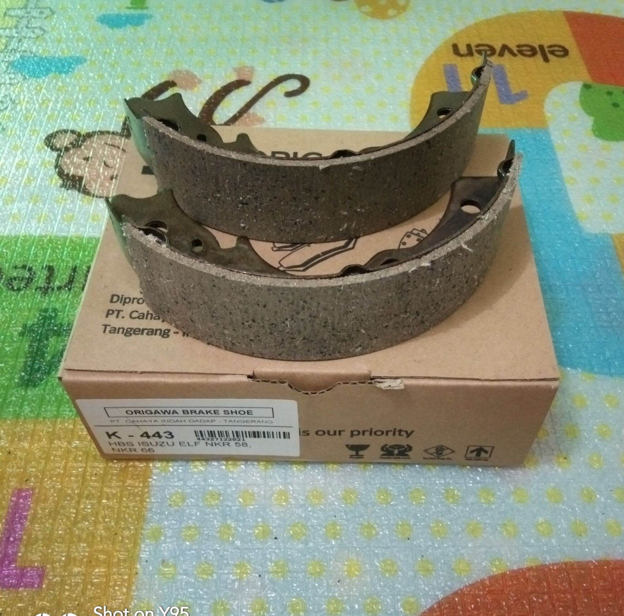 KAMPAS REM TANGAN/ HAND BRAKE SHOE PS CANTER 110/125 | Lazada Indonesia