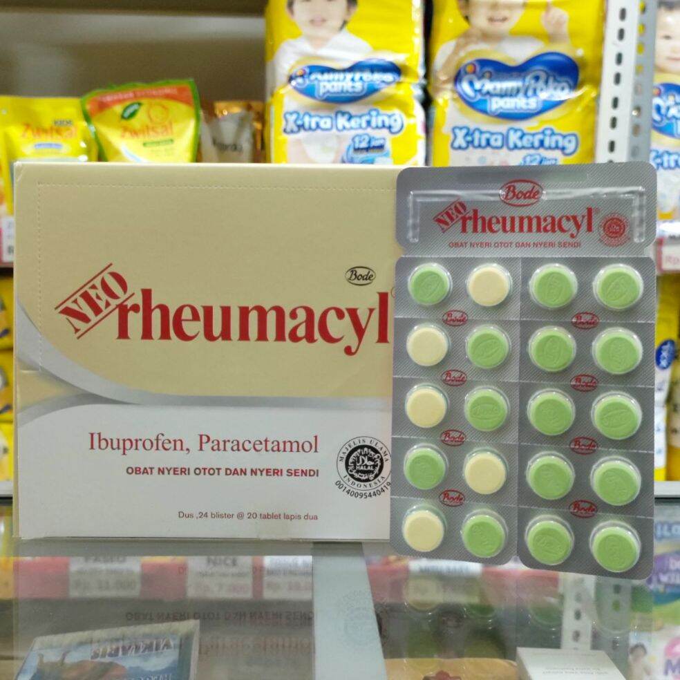 NEO RHEUMACYL 1 ISI 20 TABLET / OBAT NYERI OTOT NYERI SENDI NEO REMASIL ...