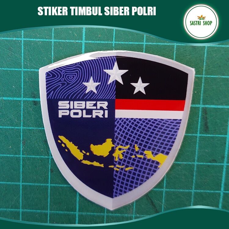 Stiker Timbul Siber POLRI Limited Edition !!! | Lazada Indonesia