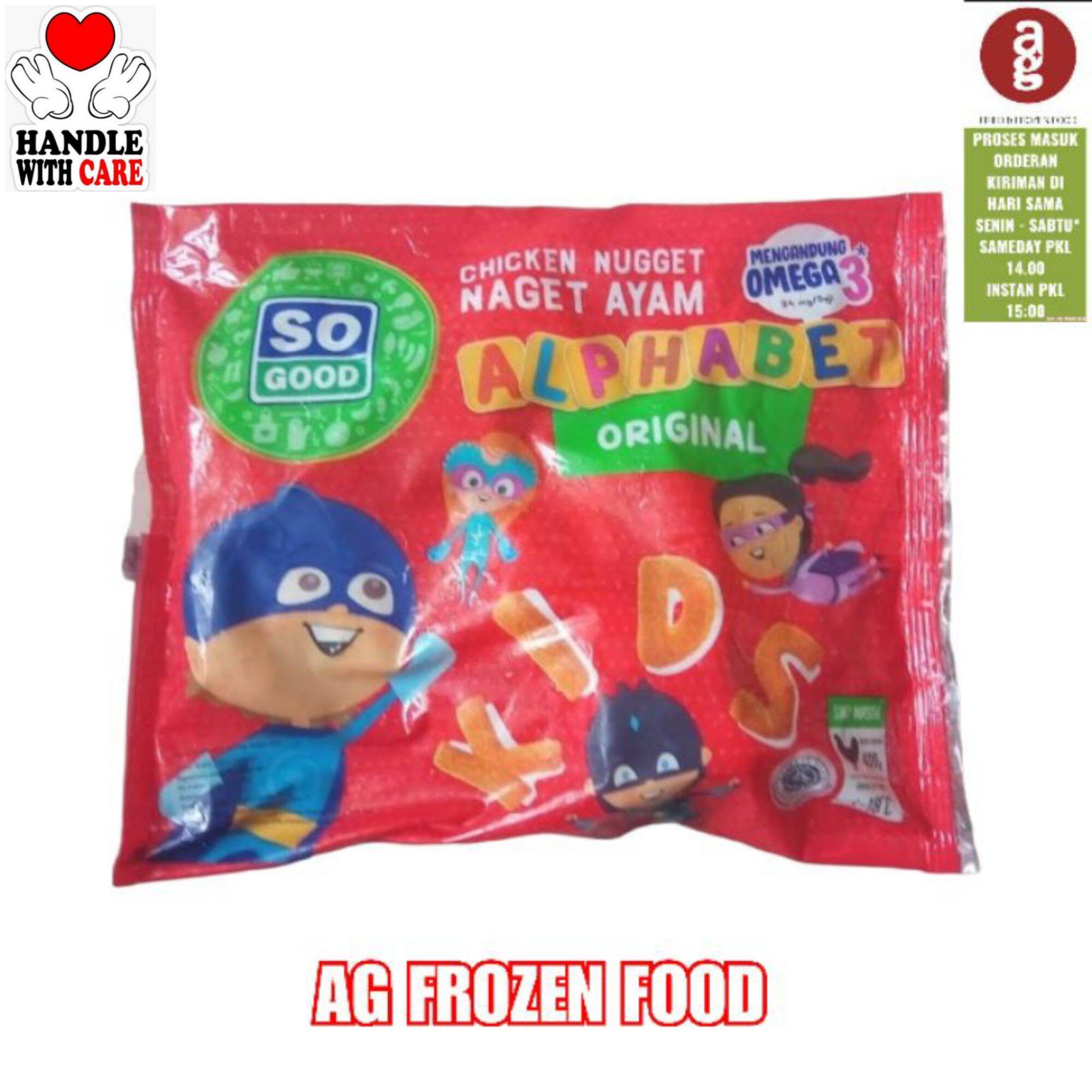 So Good Nugget Alphabet 400grm | Lazada Indonesia