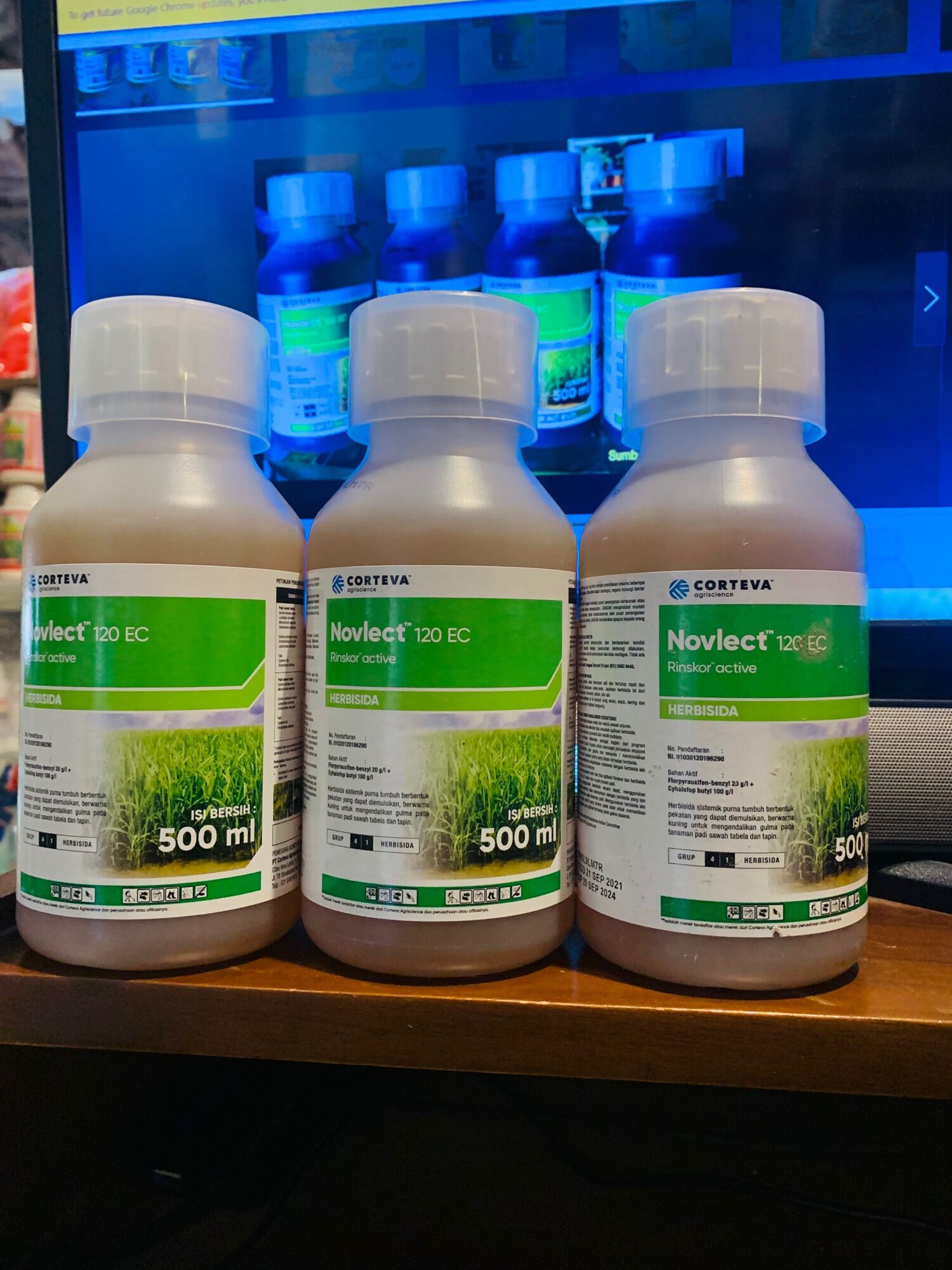 NOVLECT (500ml) adalah HERBISIDA purna tumbuh,untuk mengendalikan gulma ...