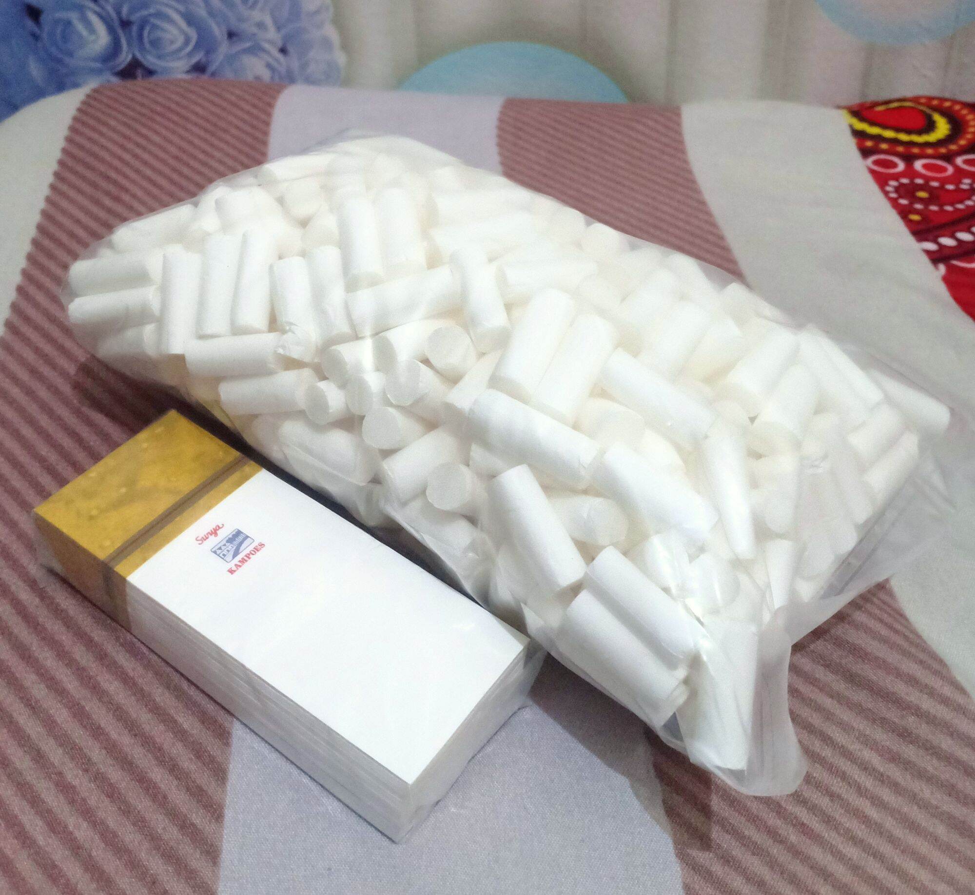 Kertas Manis Surya Kampus 500 lembar + Gabus Busa Filter Reguler 50 ...