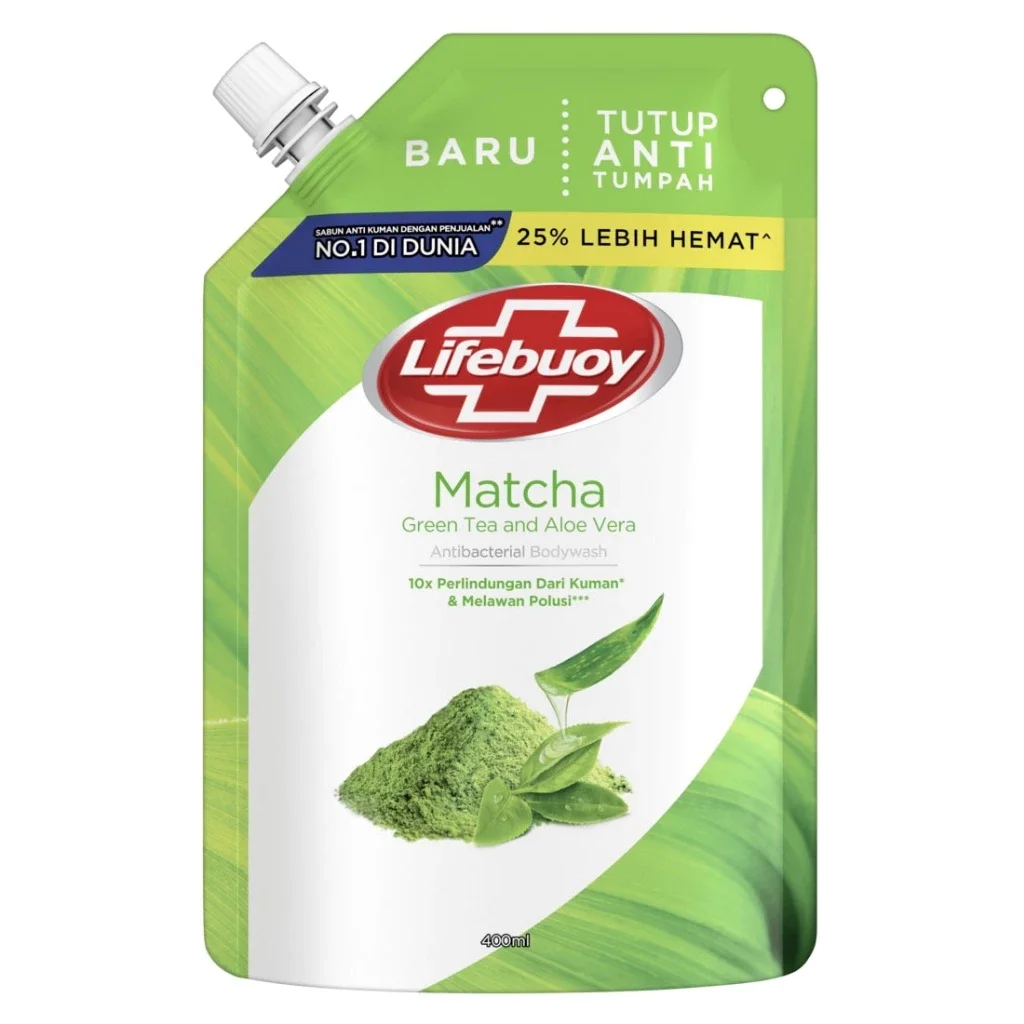 Lifebuoy Body Wash 250ml/400ml Matcha Refil | Lazada Indonesia