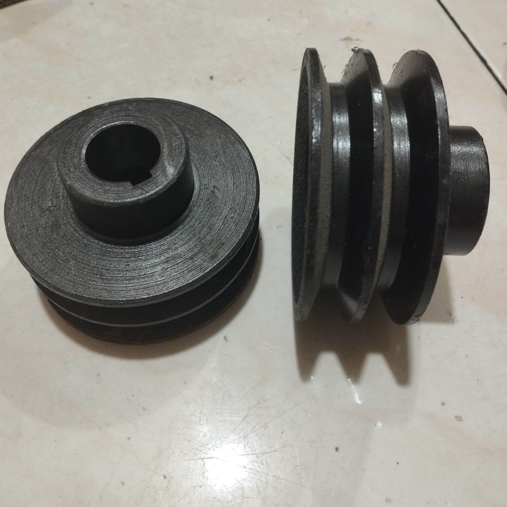 B2x4x28 NS80 NS100 Pulley poli Pompa irigasi 3inci 4inci bahan besi cor ...