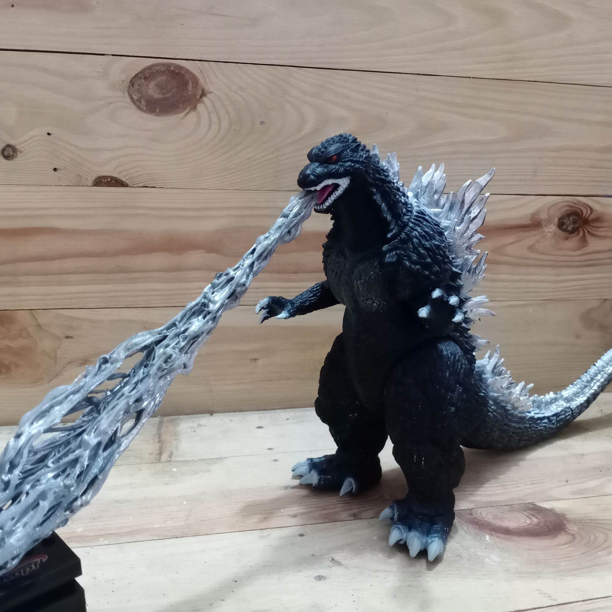 Figure jumbo godzilla millenium burning godzilla spit fire atomic beam ...