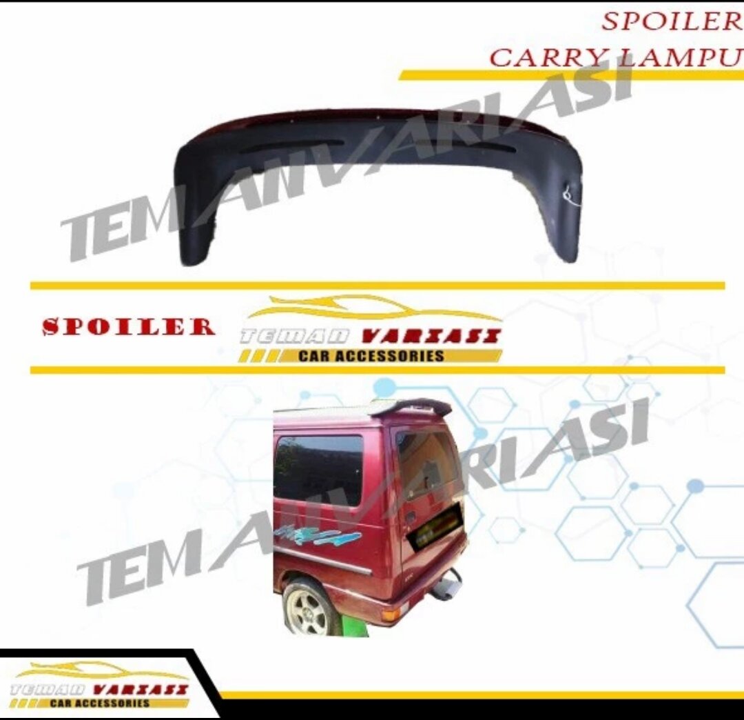 SPOILER SAYAP BELAKANG LAMPU TOPI BELAKANG MOBIL SUZUKI CARRY FULL ...