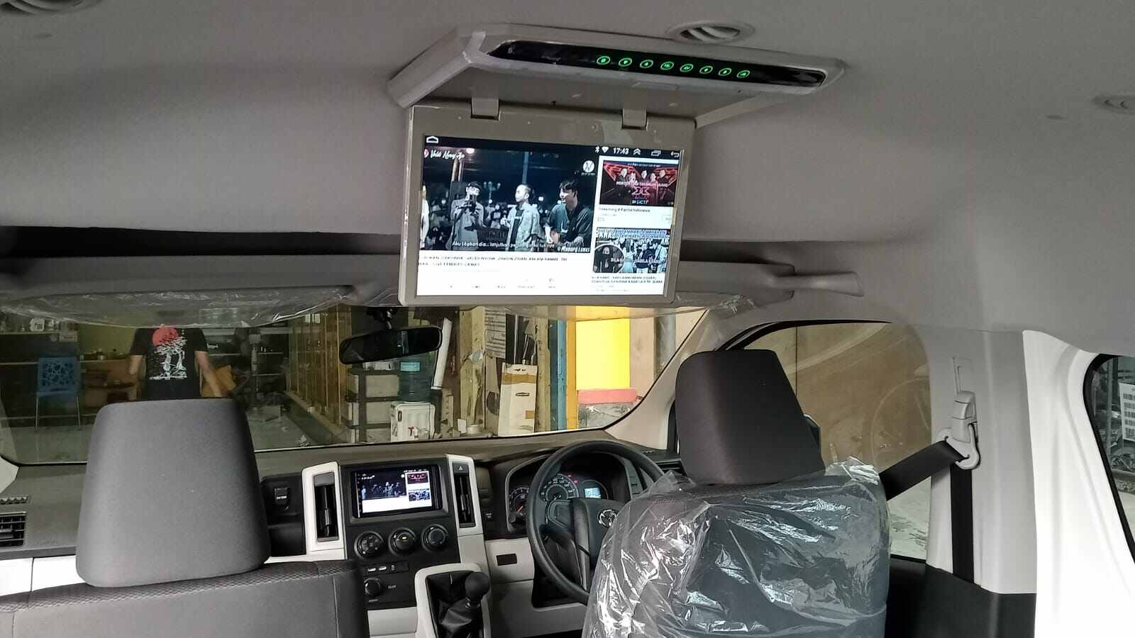Monitor Roof Mobil 15,6 Inch USB HDMI Input | Lazada Indonesia