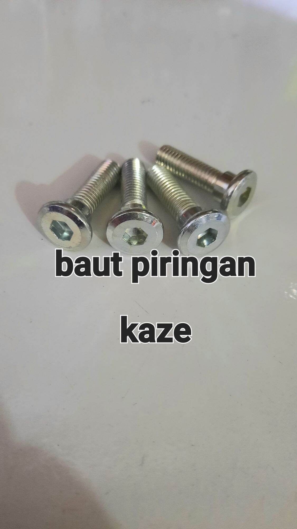 baut piringan kaze putih 4pcs | Lazada Indonesia