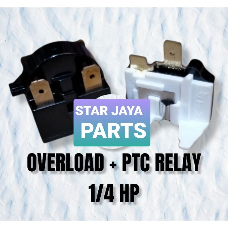 overload kulkas 1/4 hp dan PTC kulkas 2 pintu | Lazada Indonesia