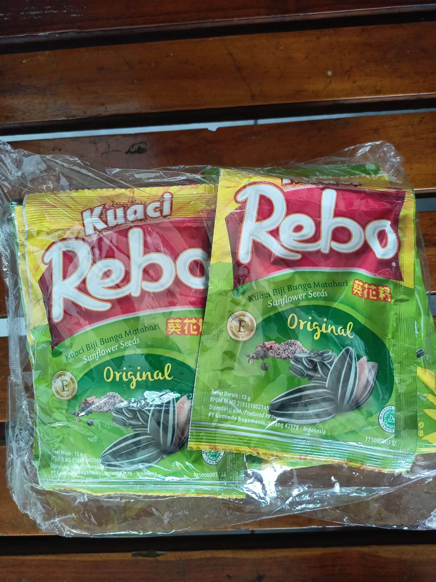 Kuaci Rebo Original 1 renceng isi 10 Pcs | Lazada Indonesia
