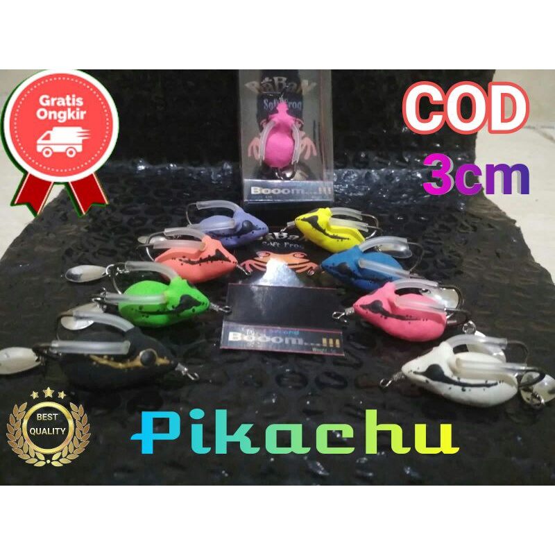 sofrog softfrog pikachu baban 3cm killer | Lazada Indonesia