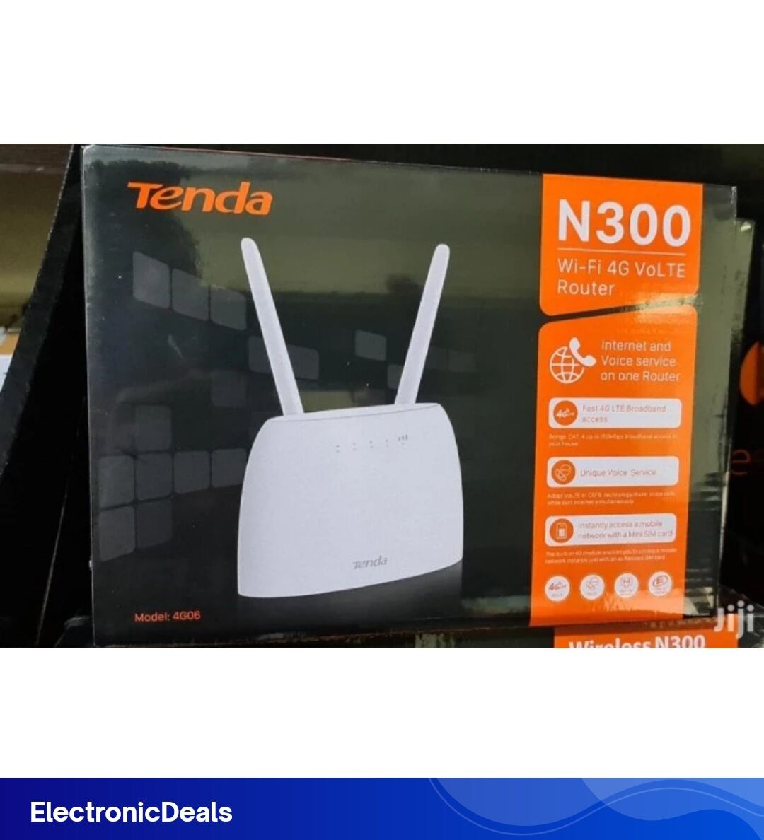 Tenda 4G06 Modem N300 Wifi 4G VoLTE Router | Lazada Indonesia