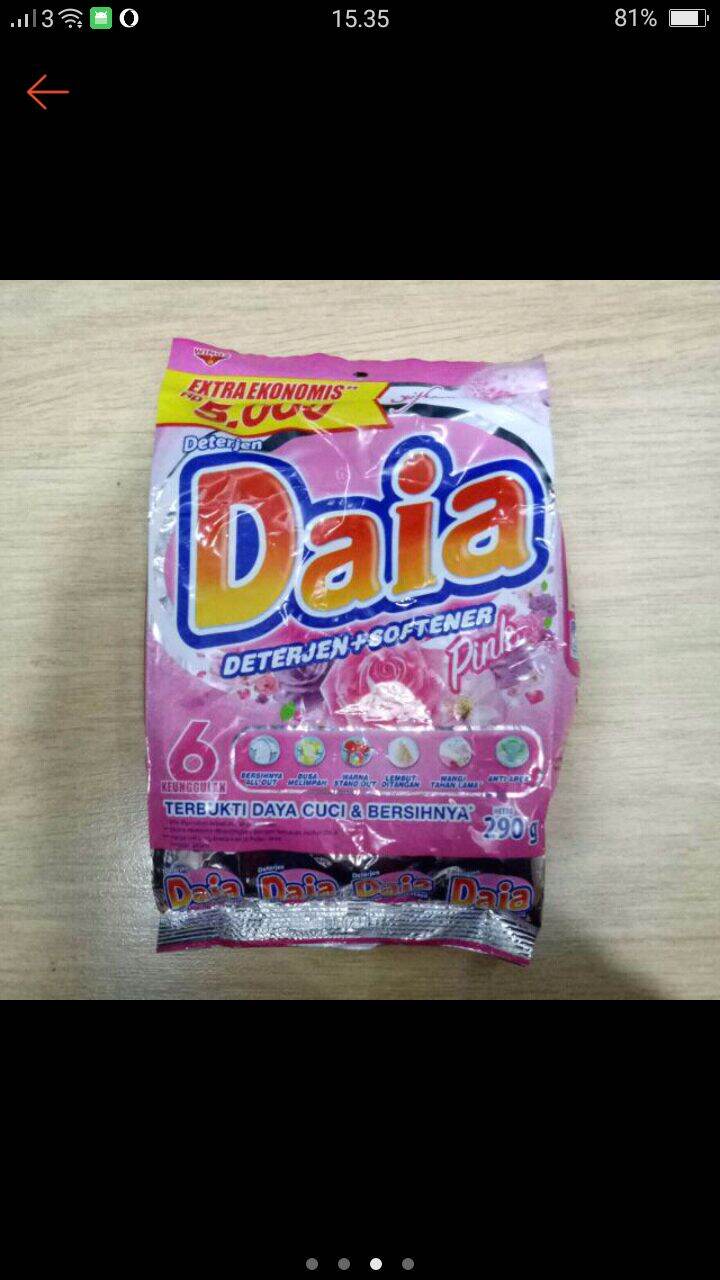 Daia deterjen 245gr | Lazada Indonesia