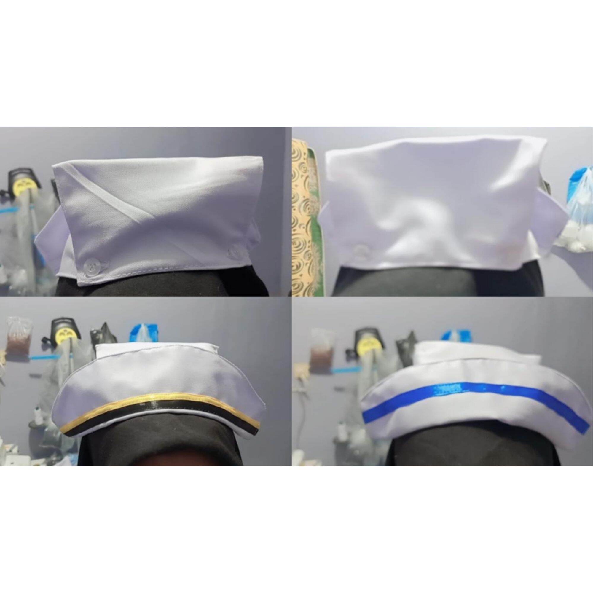 Topi Perawat/Nurse Cap/Kep Bidan/Kap Suster/Caping Day bisa request ...