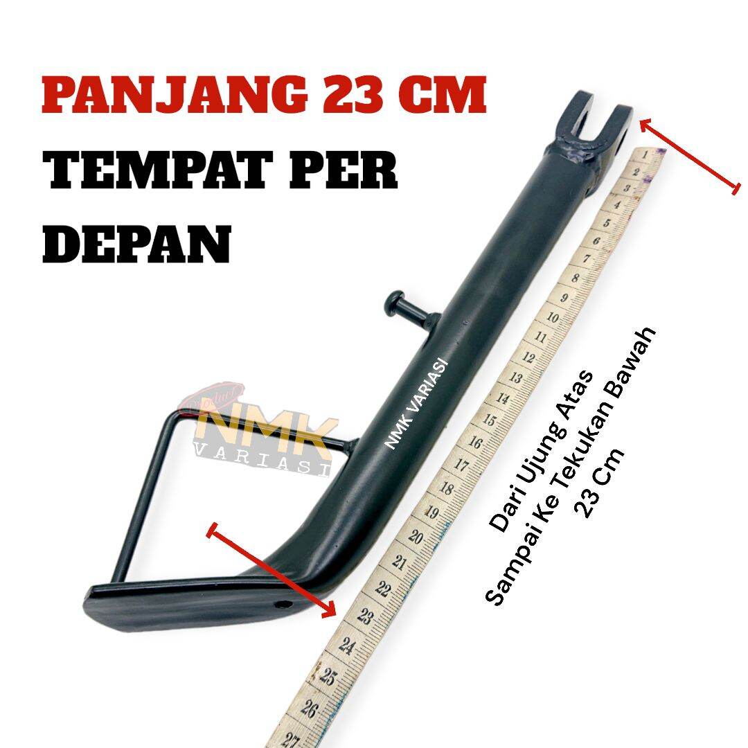 Standar Samping Jupiter Z Mx Old New 135 King Fizr Universal Bebek Yamaha Panjang 23cm 25cm 28cm ...
