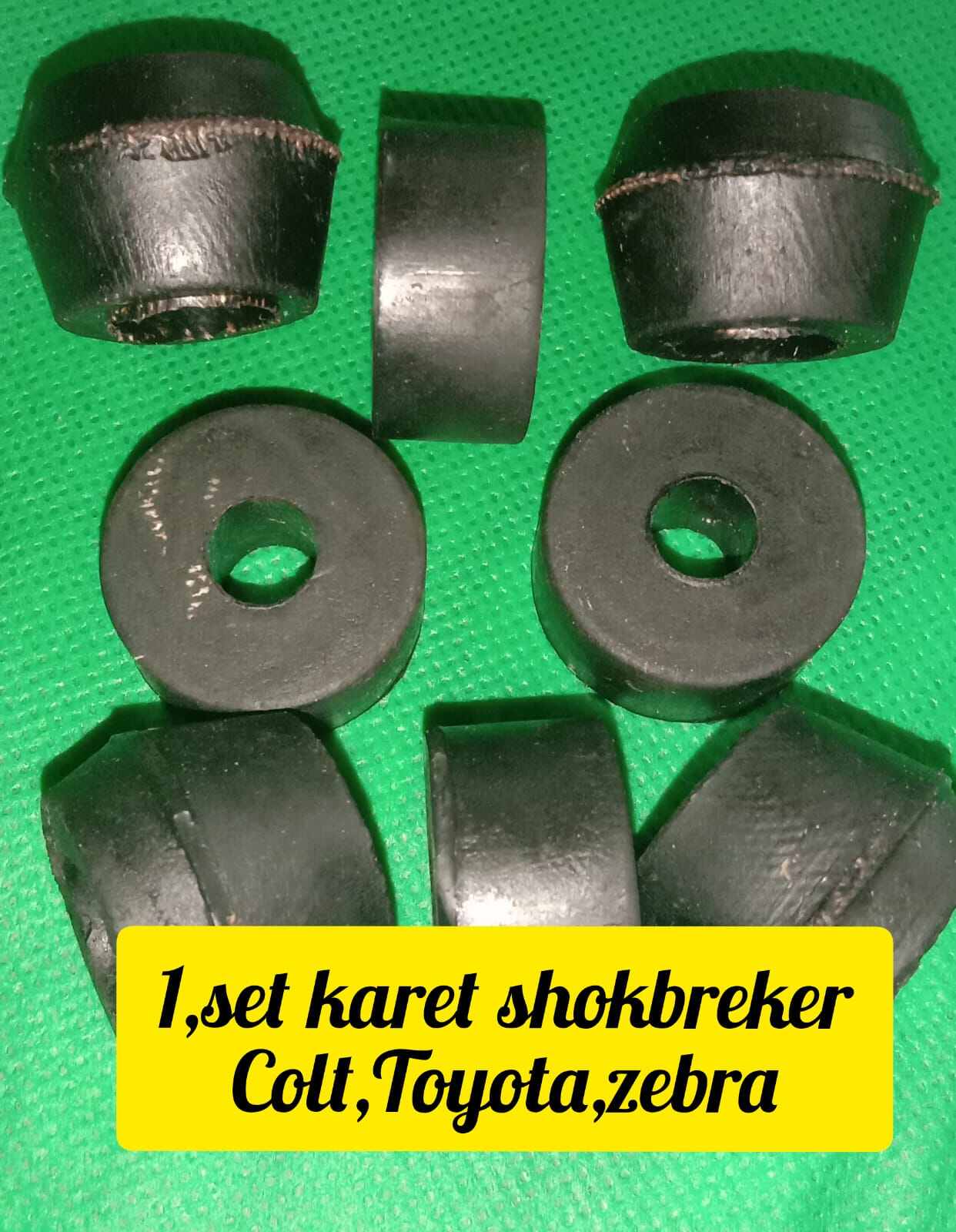 karet shockbreaker COLT, Zebra kijang,Futura depan belakang berserat 8 biji | Lazada Indonesia