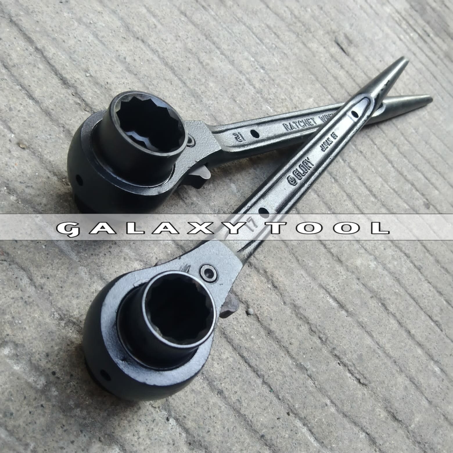 Kunci Ratchet Scaffolding Kunci Ring Ganda GRORY 22 x 24 mm komplit semua ukuran Ratchet ...