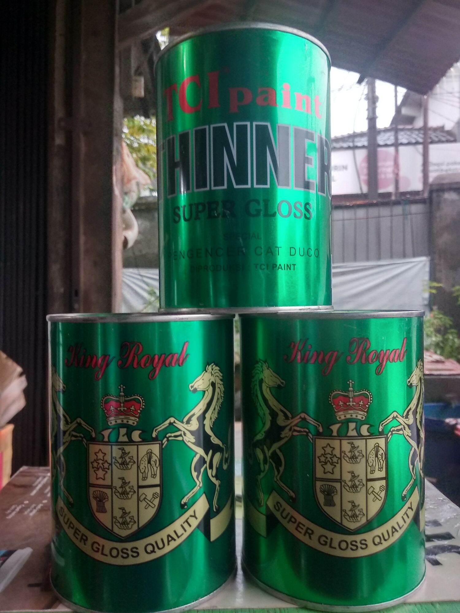 Thinner 1Liter Super Gloss TCI Thinner pengencer cat minyak besi dan kayu | Lazada Indonesia