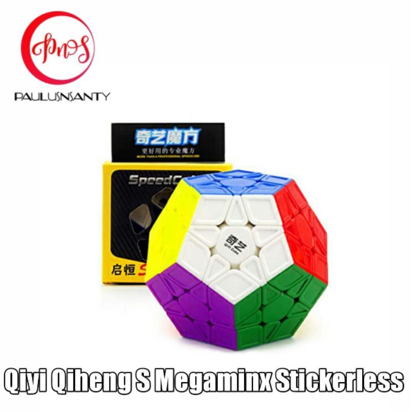 Rubik Megaminx Qiyi Qiheng S Megaminx Stickerless PRO VERSION | Lazada ...