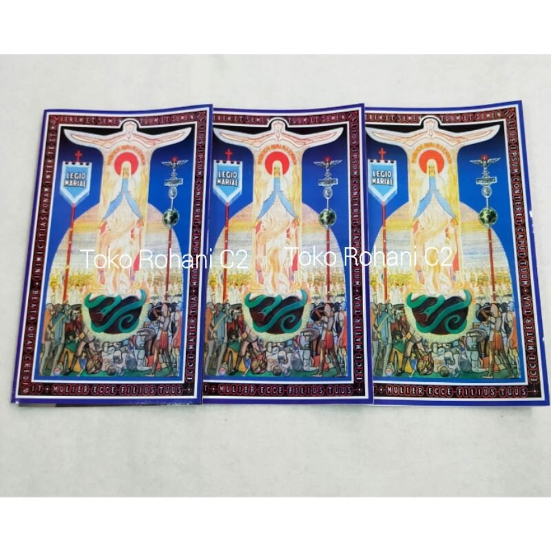 Kartu Doa Tessera Legio Maria - Kartu Doa - Lembar Doa Legio Maria ...