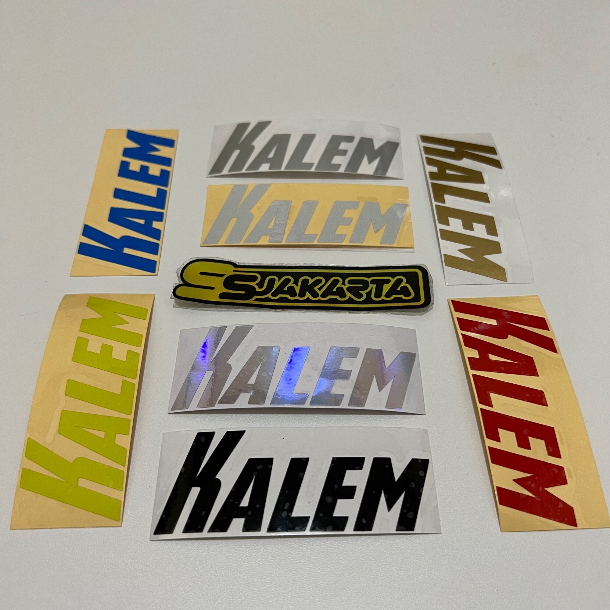 STIKER sticker KALEM cutting | Lazada Indonesia