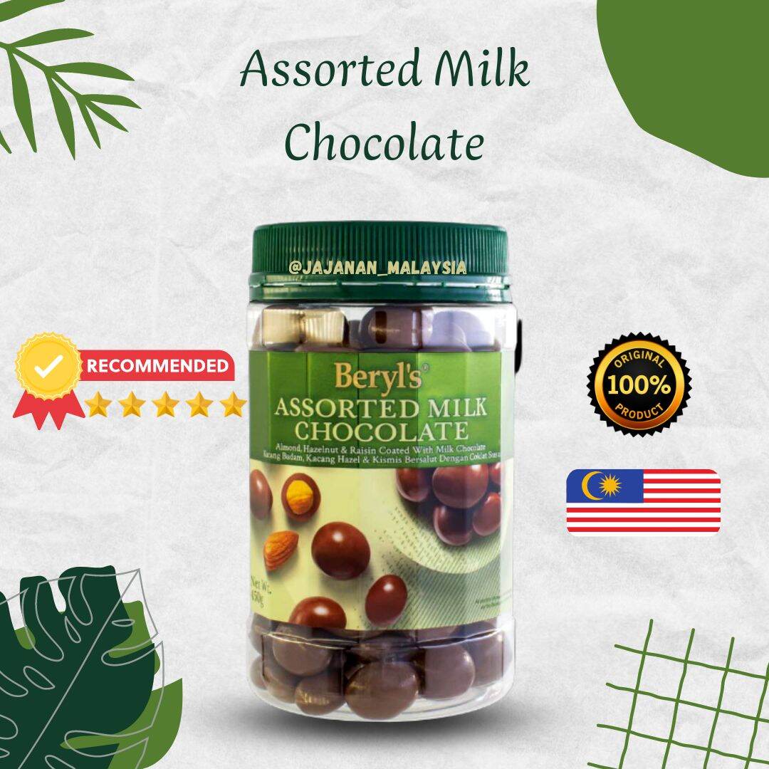 Coklat Beryl's Malaysia Chocolate Almond Sultan Terenak dan Terumah ...
