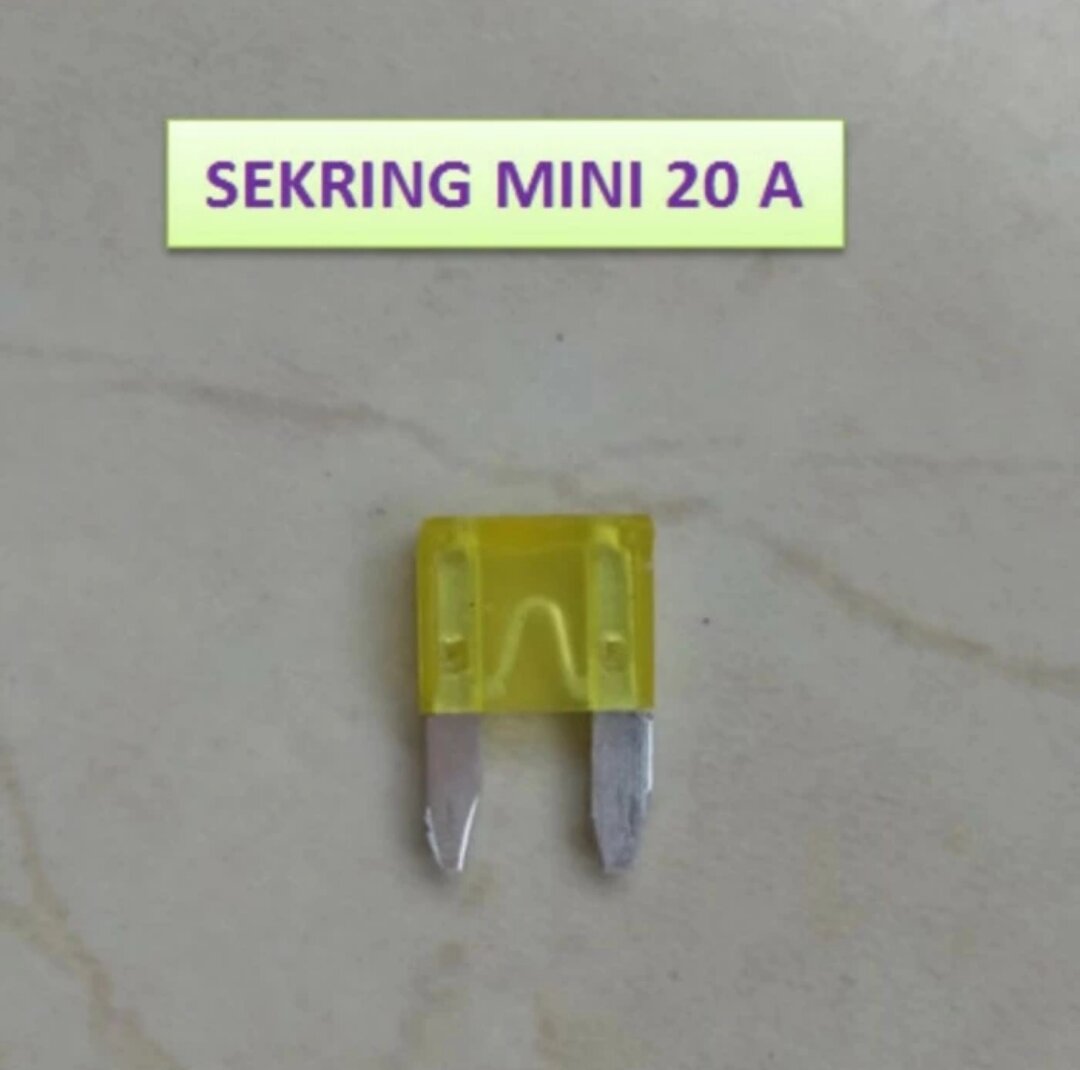 Sekring Mini 20A/Sekering Tancap/Auto Fuse 20 A Kecil | Lazada Indonesia