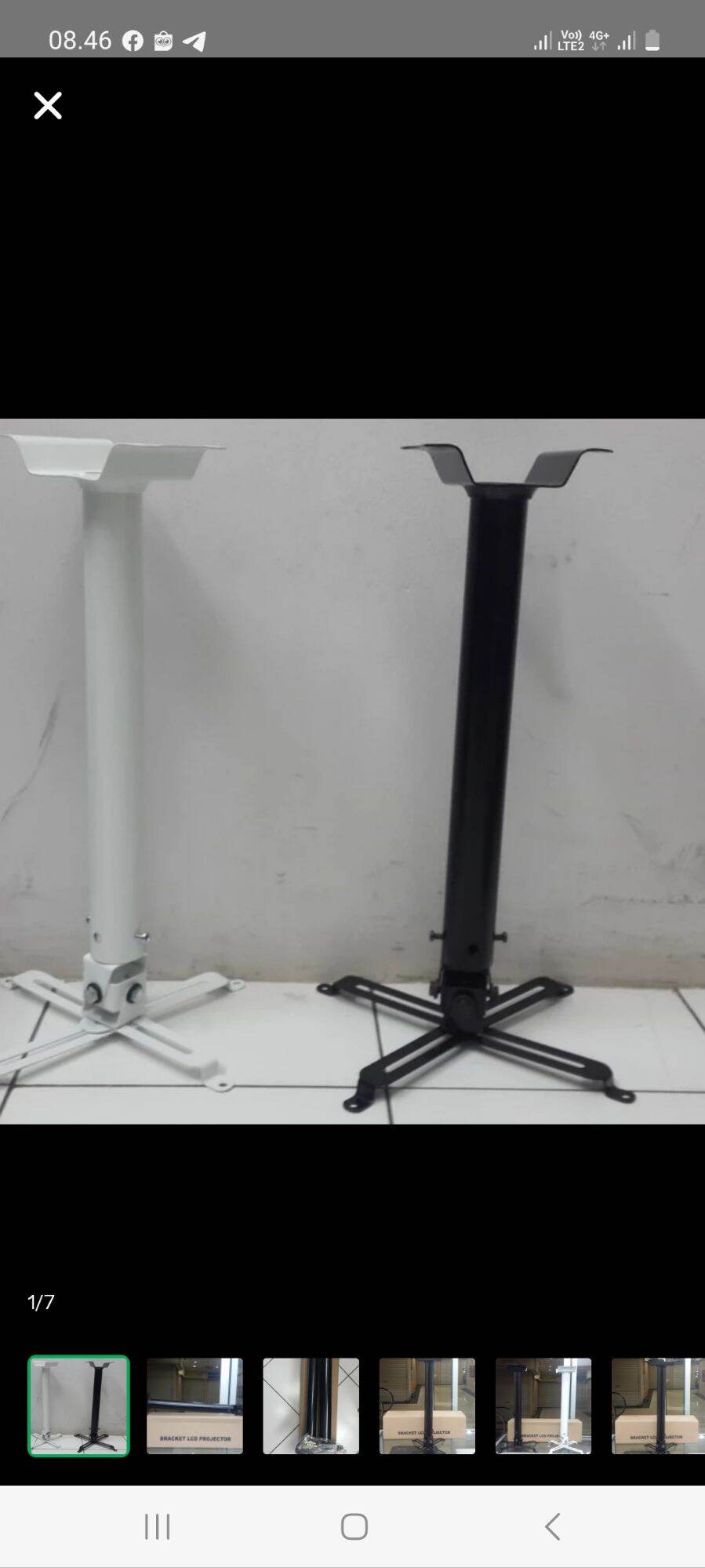 bracket LCD projector gantung/breket LCD proyektor gantung | Lazada ...