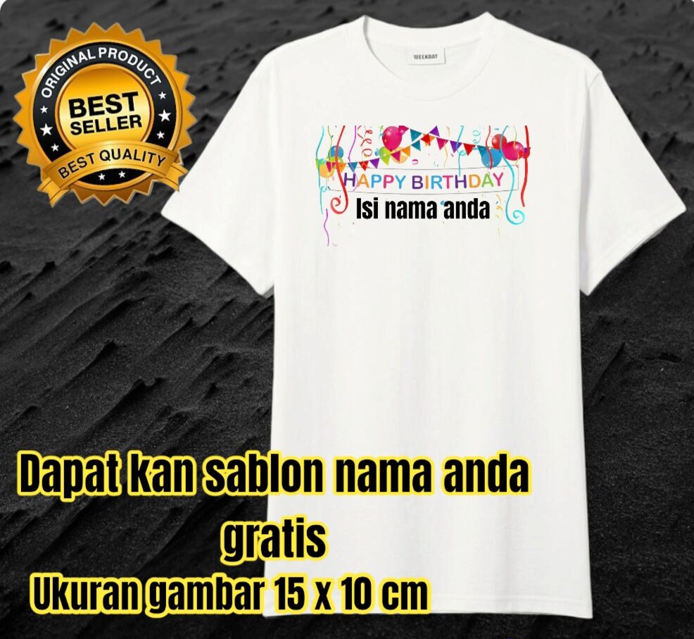 Sinfashion87 #kaos custom ulang tahun anak #kaos happy birthday for ... Sinfashion87 #kaos custom ulang tahun anak #kaos happy birthday for ...