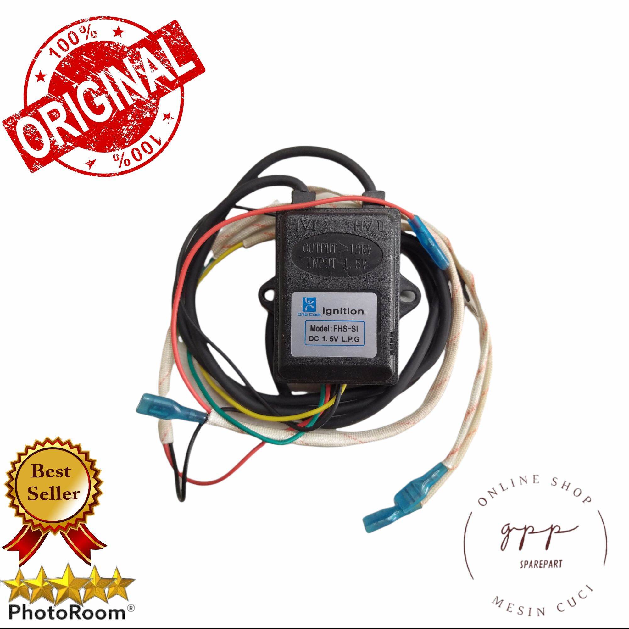 Modul Pulse Igniter Pematik Api Gas LPG Elpiji Otomatis Water Heater ...