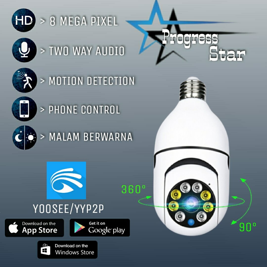 IP CAMERA CCTV BOHLAM YOOSEE 8MP PTZ SPEED DOME MINI WIFI CAMERA ...